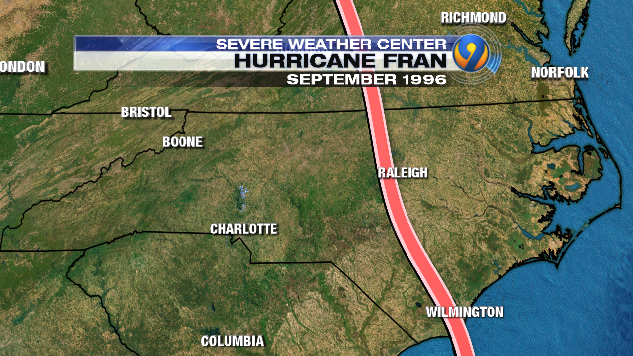 TROPICS: Remembering Hurricane Fran 20 years later | WSOC-TV
