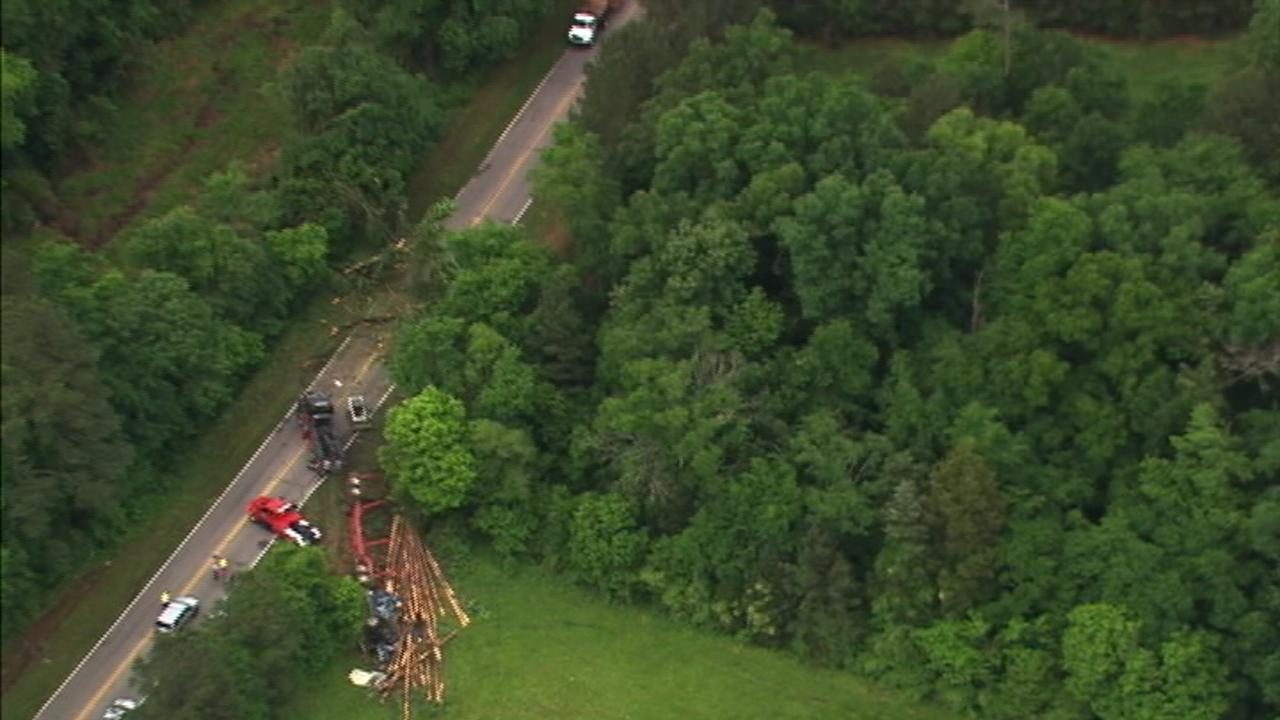 Driver killed when logging truck hits fallen tree in Chester County ...