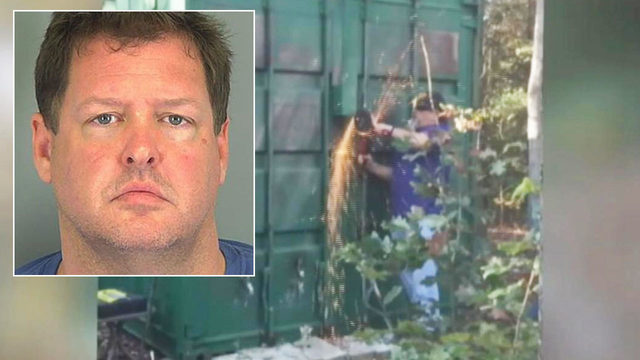 South Carolina Woman Found Chained Crews Saw Pry Open Sc Serial