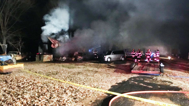 19th century farmhouse destroyed after large fire | WSOC-TV