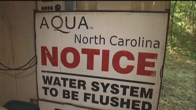 AQUA NORTH CAROLINA WATER: State puts pressure on major water company ...